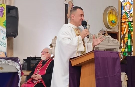 PADRE GEORGE MOUSALLI, CELEBRÓ 17 AÑOS DE VIDA SACERDOTAL
